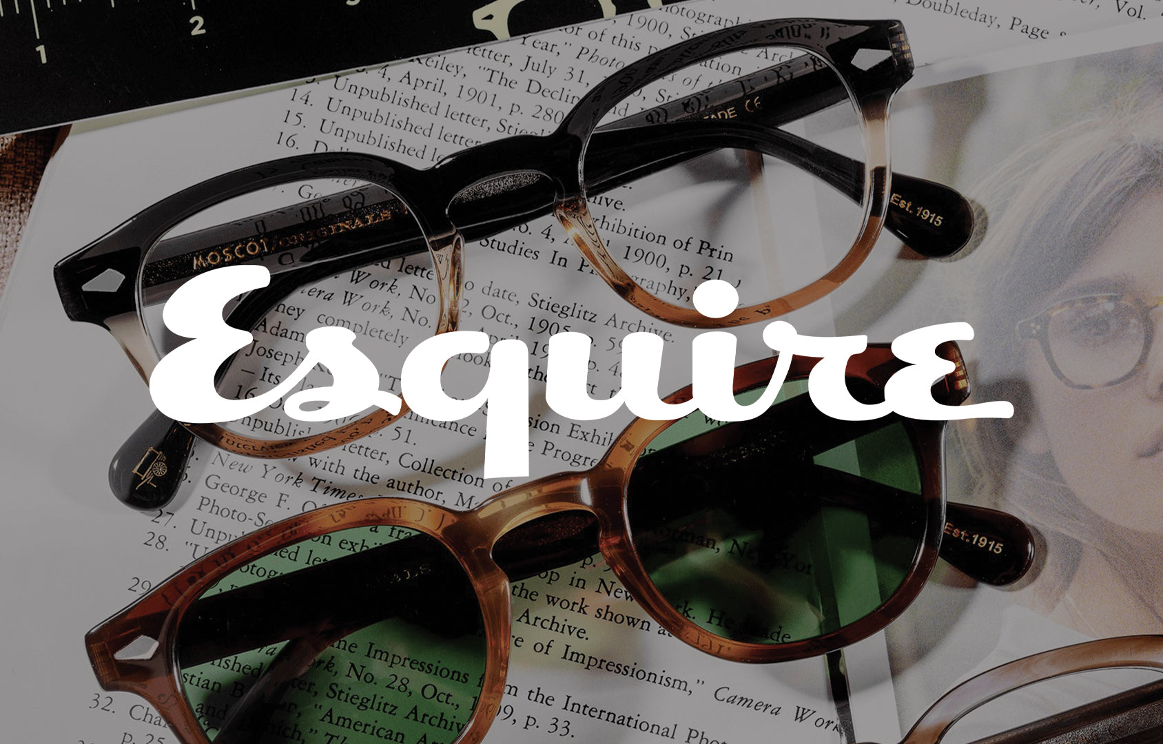 AARON LEVINE STYLES THE LEMTOSH FOR ESQUIRE | MOSCOT