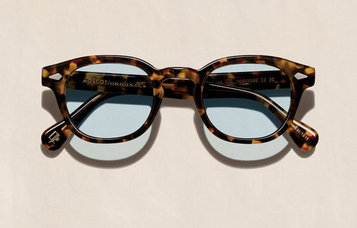 DOMINIC MATHESON | THE LEMTOSH TORTOISE WITH CUSTOM MADE TINTS | MOSCOT