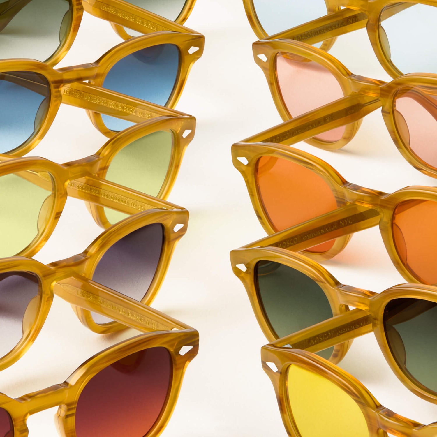 LEMTOSH MONOCHROME Emerald | Tinted Glasses – MOSCOT NYC SINCE 1915