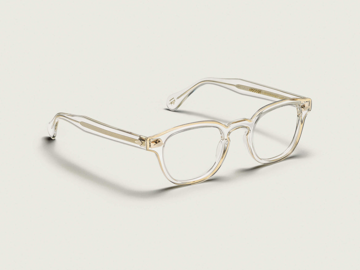 LEMTOSH 110 CRYSTAL/GOLD | MOSCOT