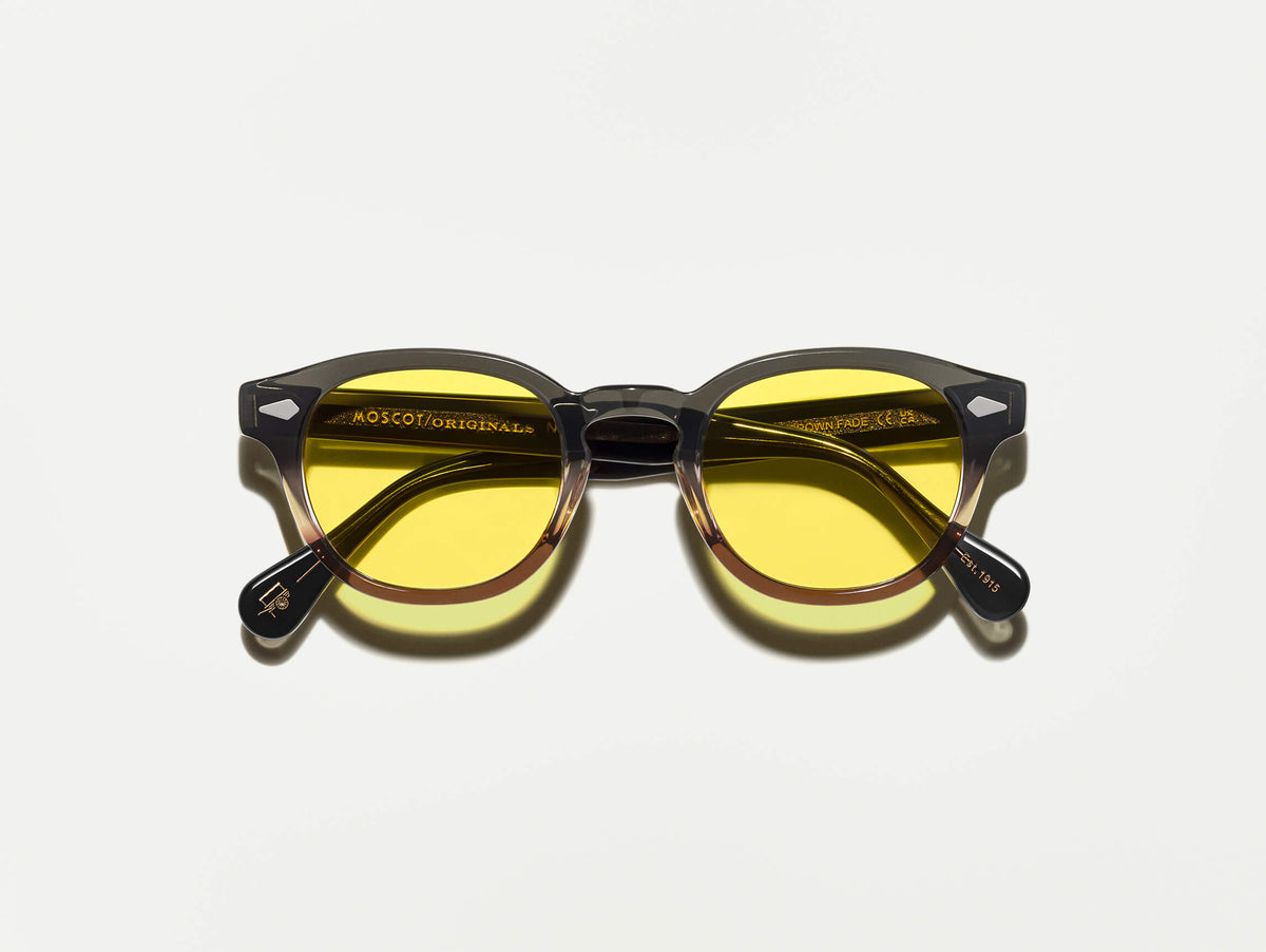 LEMTOSH MONOCHROME GREY-BROWN FADE | Tinted Glasses | MOSCOT