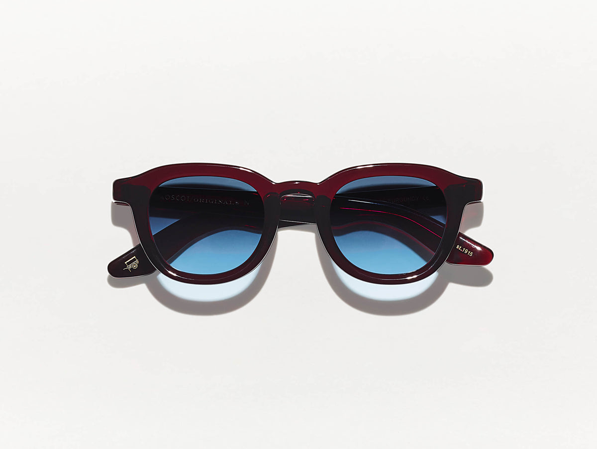 DAHVEN POLYCHROME BURGUNDY | Tinted Glasses | MOSCOT