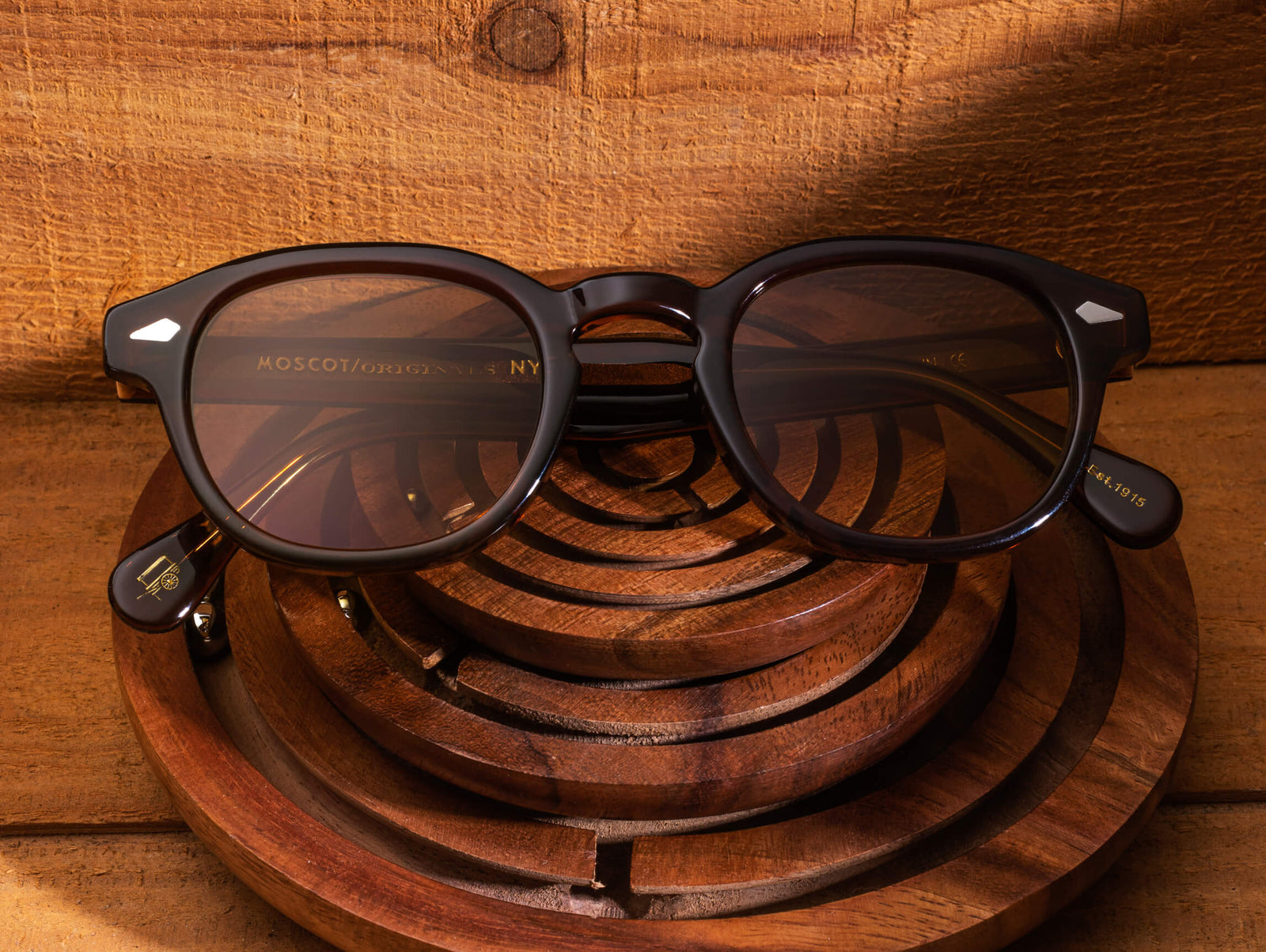 LEMTOSH MONOCHROME Brown | Tinted Glasses | MOSCOT
