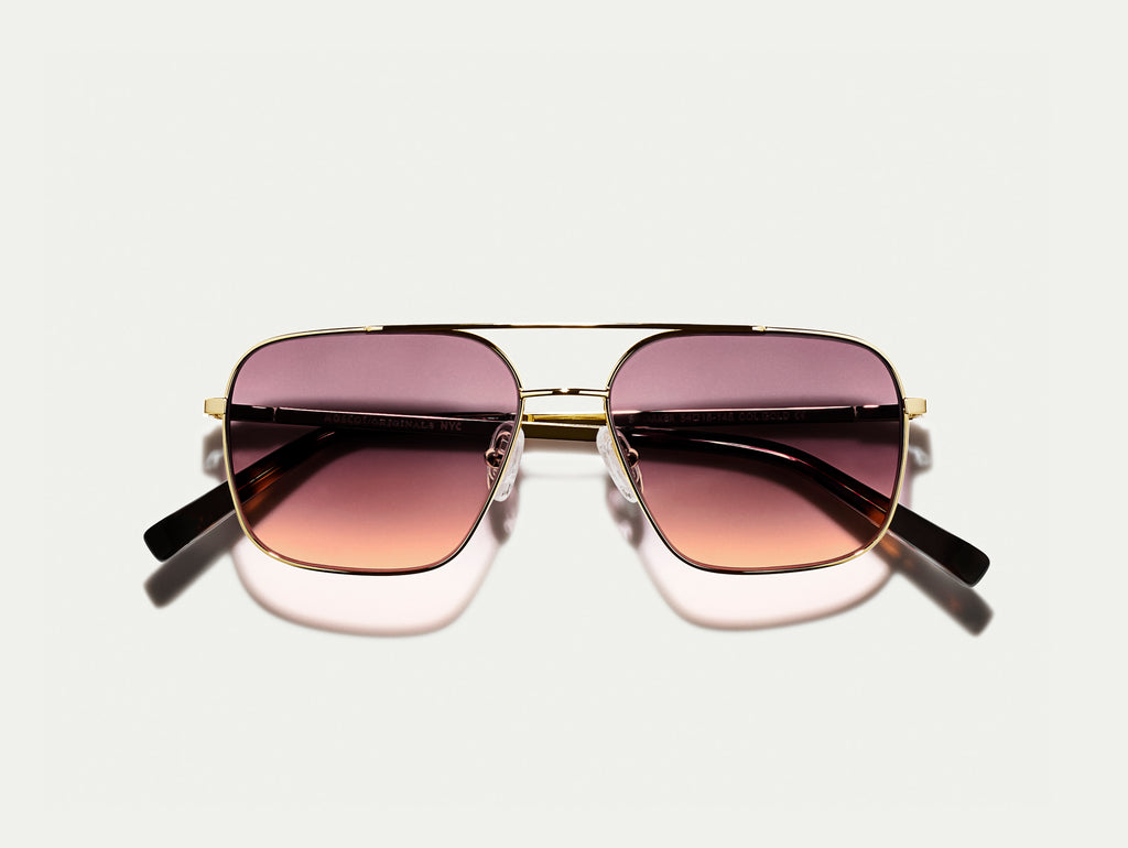 SHTARKER in Gold | Tinted Glasses – MOSCOT NYC SINCE 1915