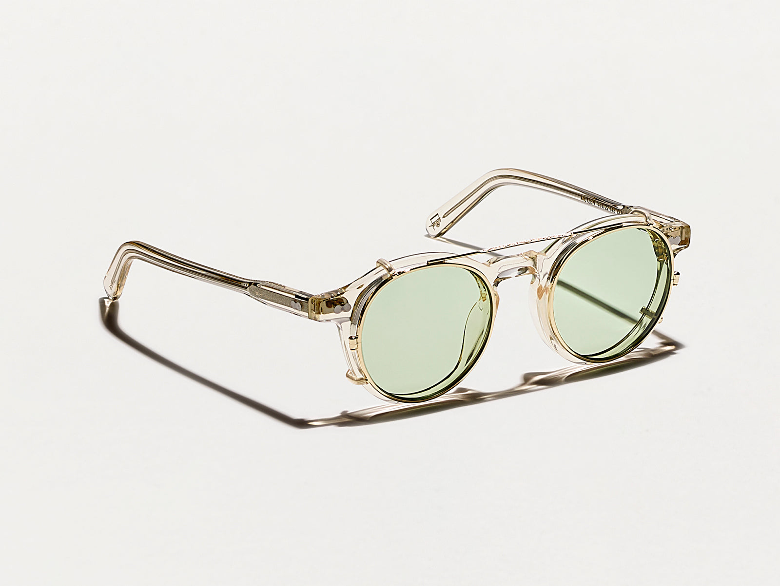 CLIPZEN in Gold | Tinted Clip-On Glasses | MOSCOT
