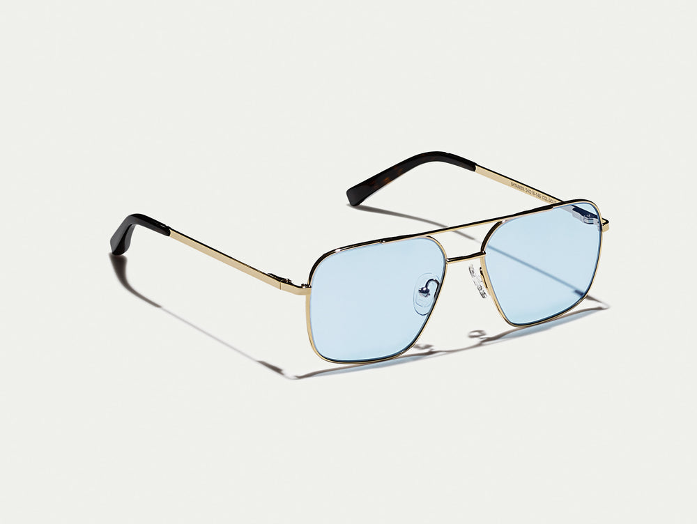 SHTARKER in Gold | Tinted Glasses | MOSCOT